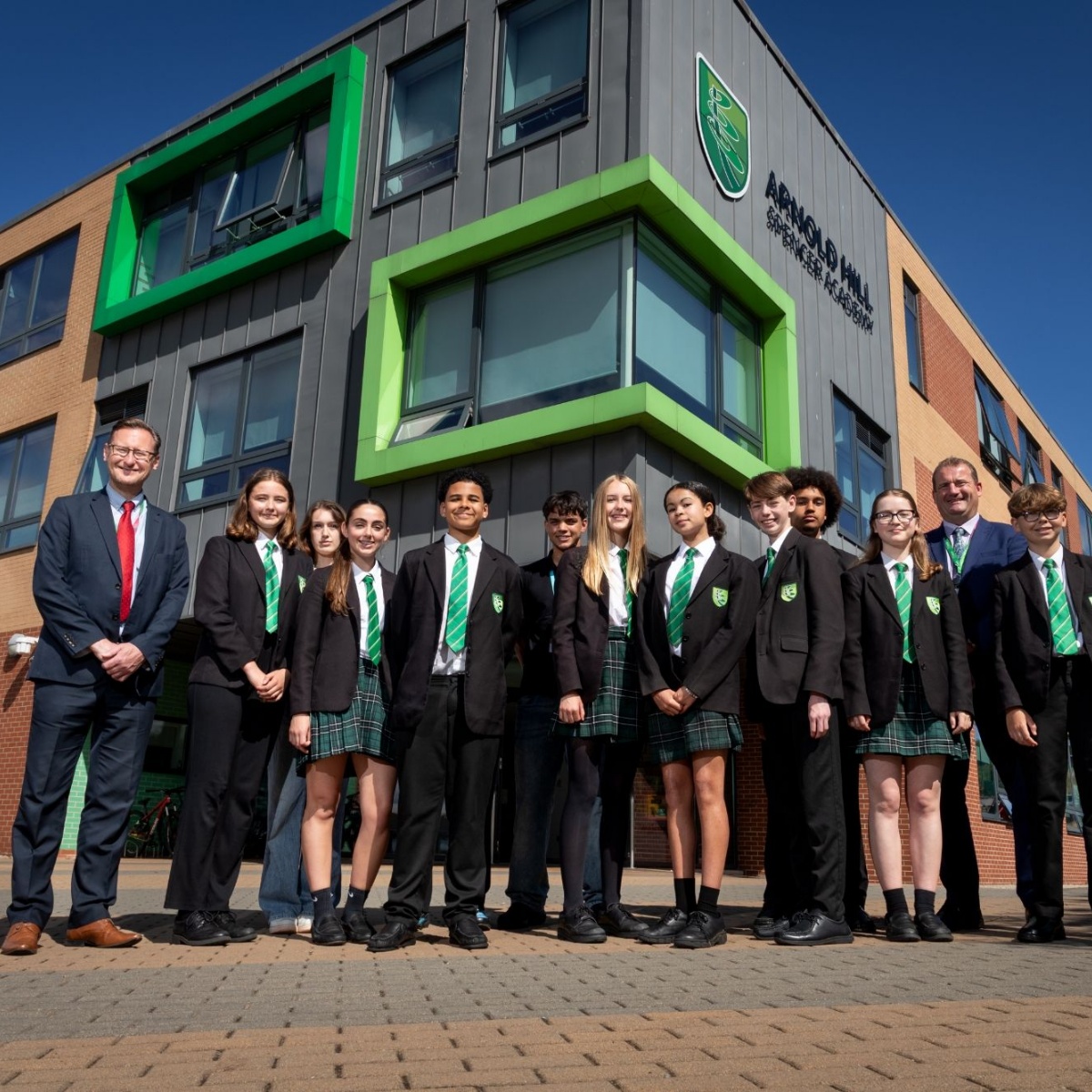 Spencer Academies Trust - Arnold Hill Spencer celebrate 'Good' Ofsted ...