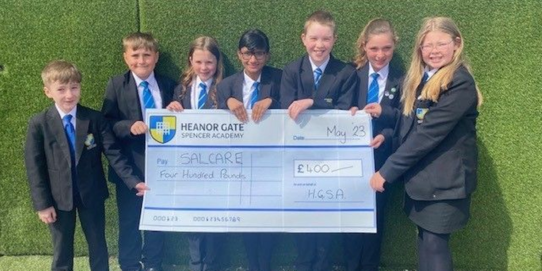 Spencer Academies Trust - Heanor Gate Spencer Academy students raise £ ...