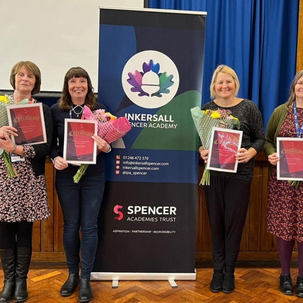 Spencer Academies Trust - Four Employees at Inkersall Spencer Academy ...