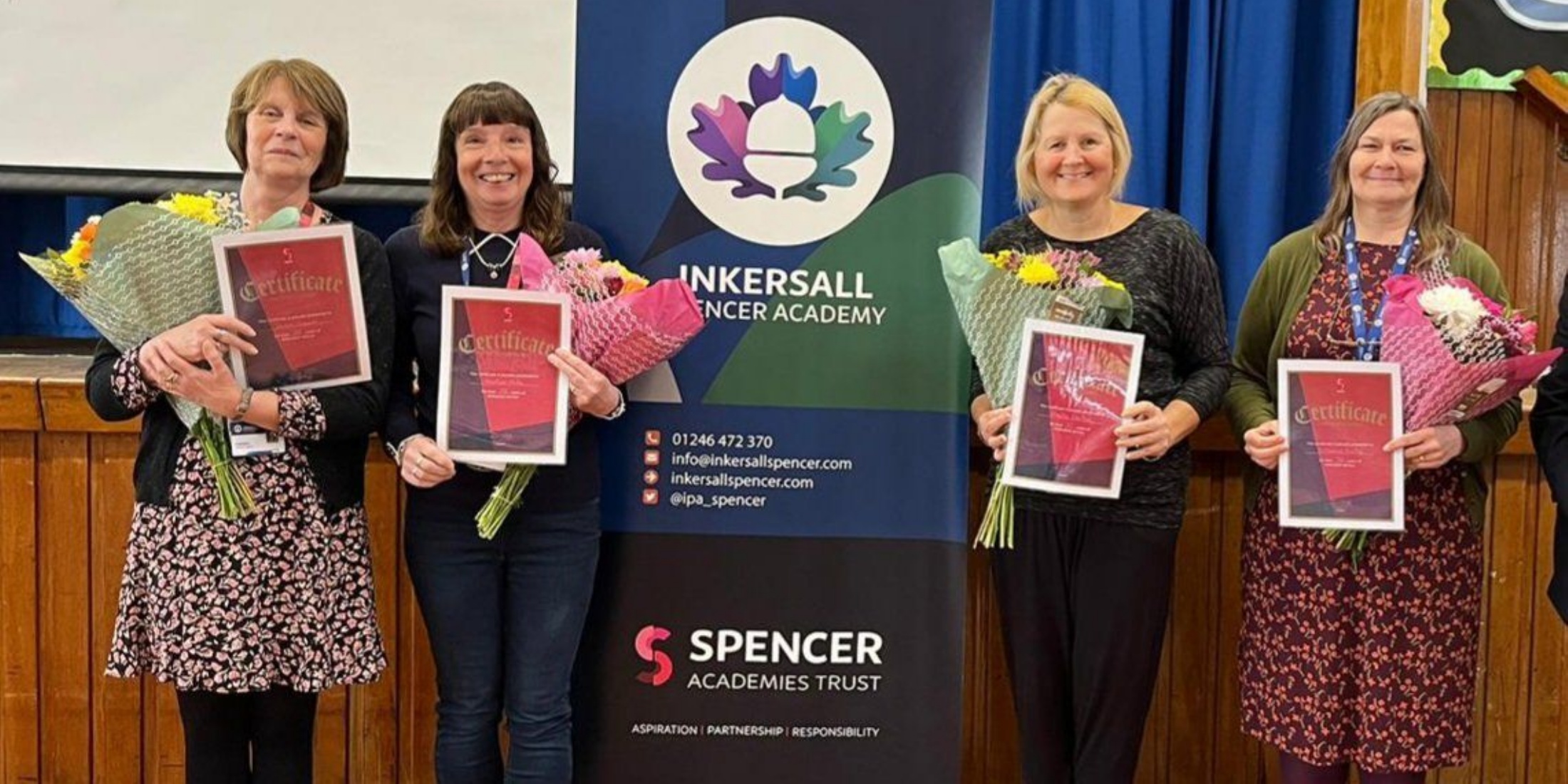 Spencer Academies Trust - Four Employees at Inkersall Spencer Academy ...