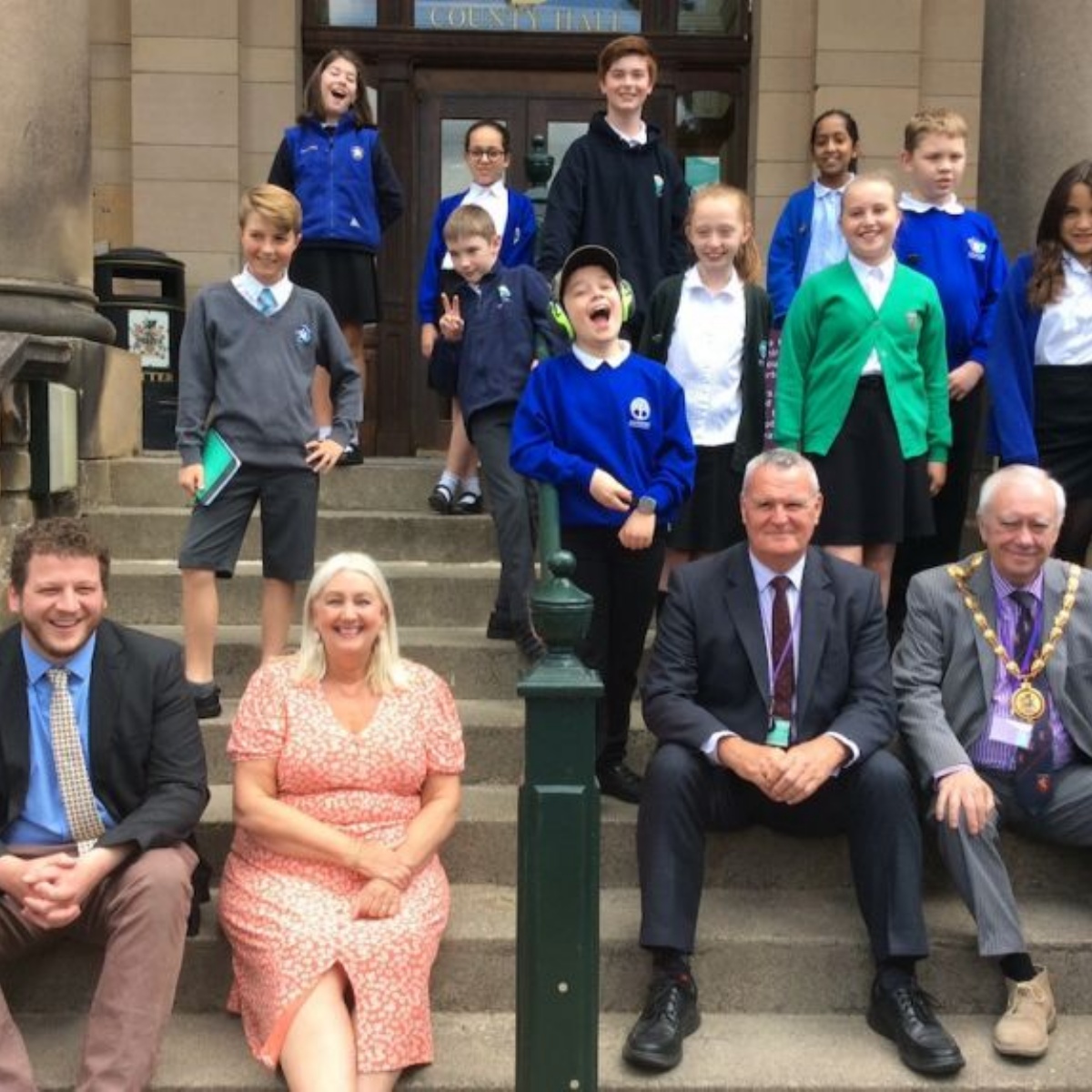 Spencer Academies Trust - SAT Parliament take a trip to Matlock County Hall